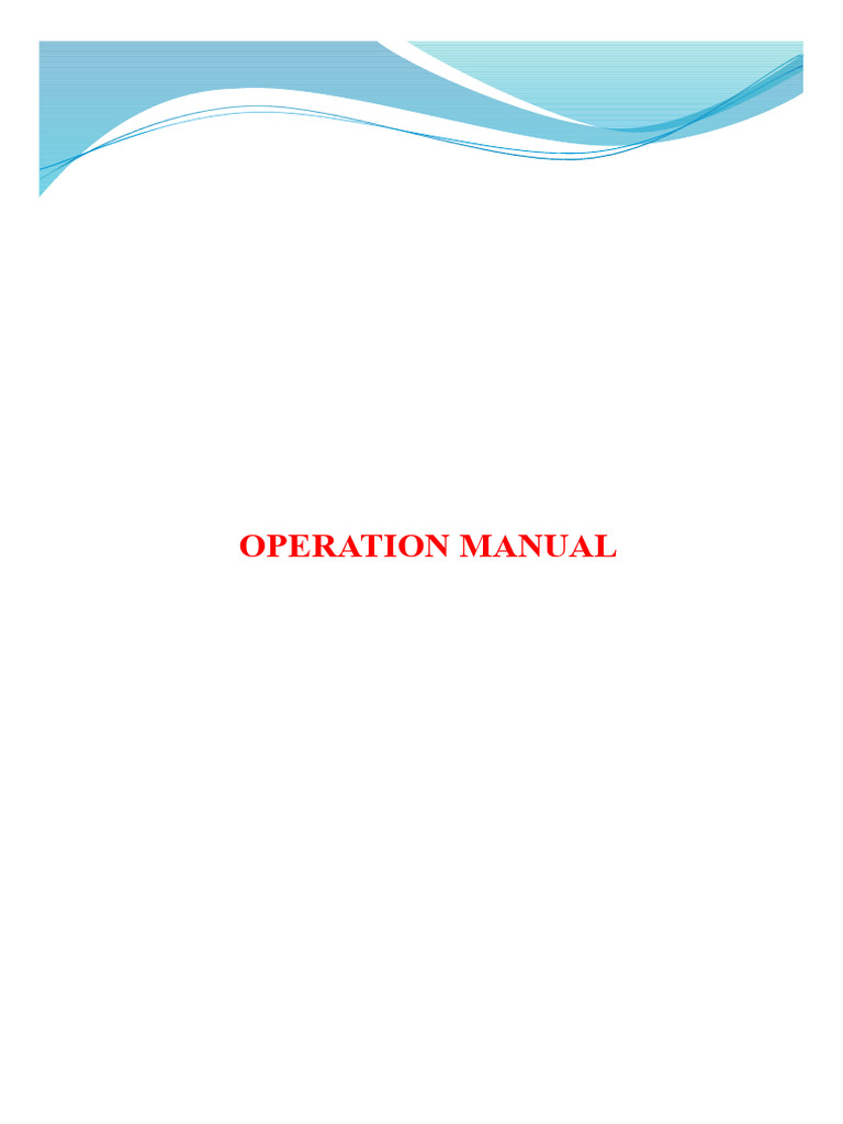Pac Operation Manual | PDF | Password