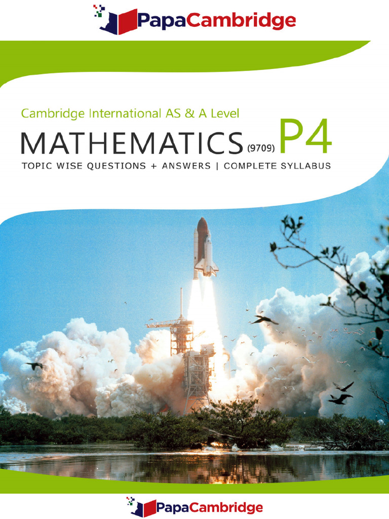 Maths 9709 Paper 4 - Kinematics of Motion in a Straight Line | PDF ...