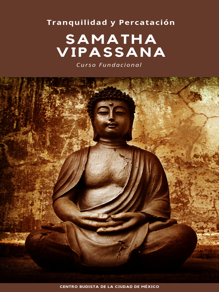 Samatha y Vipassana - Material Digital | PDF | Meditación Budista ...