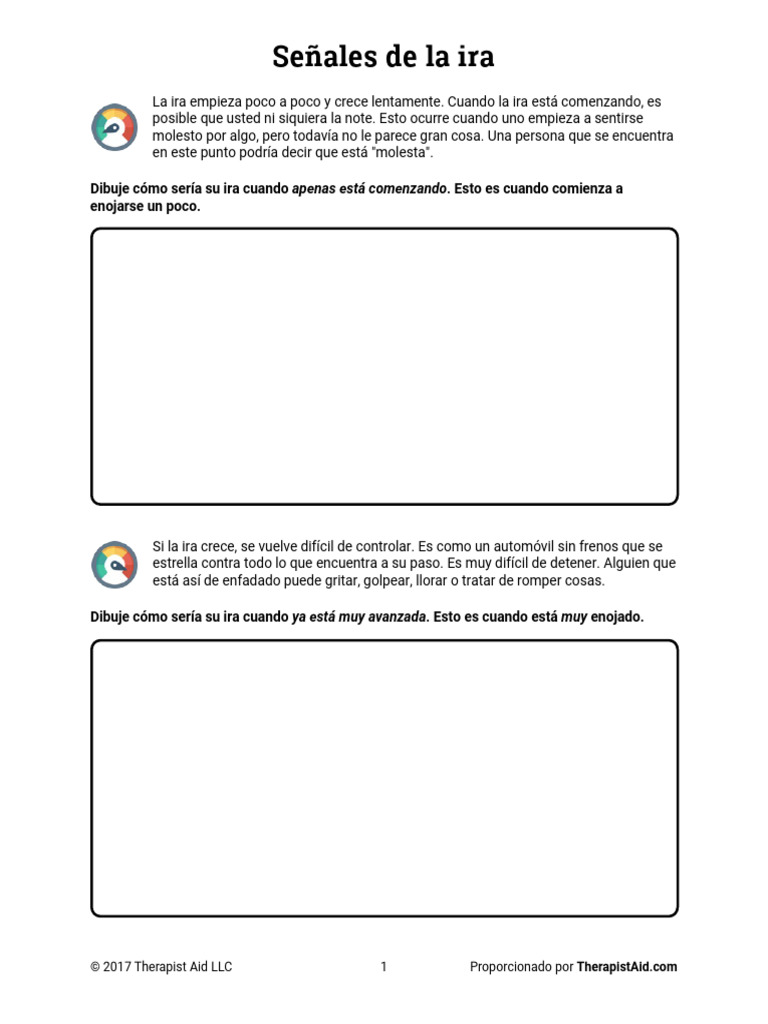 La ira y señales de la ira | PDF