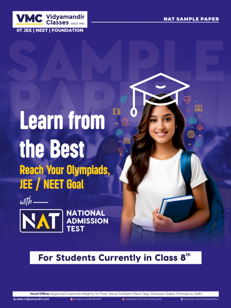 Class 8 Foundation Sample Paper Guide | PDF