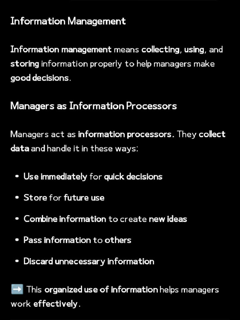 Effective Information Management Strategies | PDF | Self Actualization