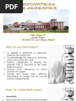 ILI Footnoting and Citation Guidelines | PDF