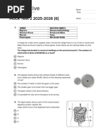 BECE Science 2023 Past Questions Guide | PDF | Artery | Neutron