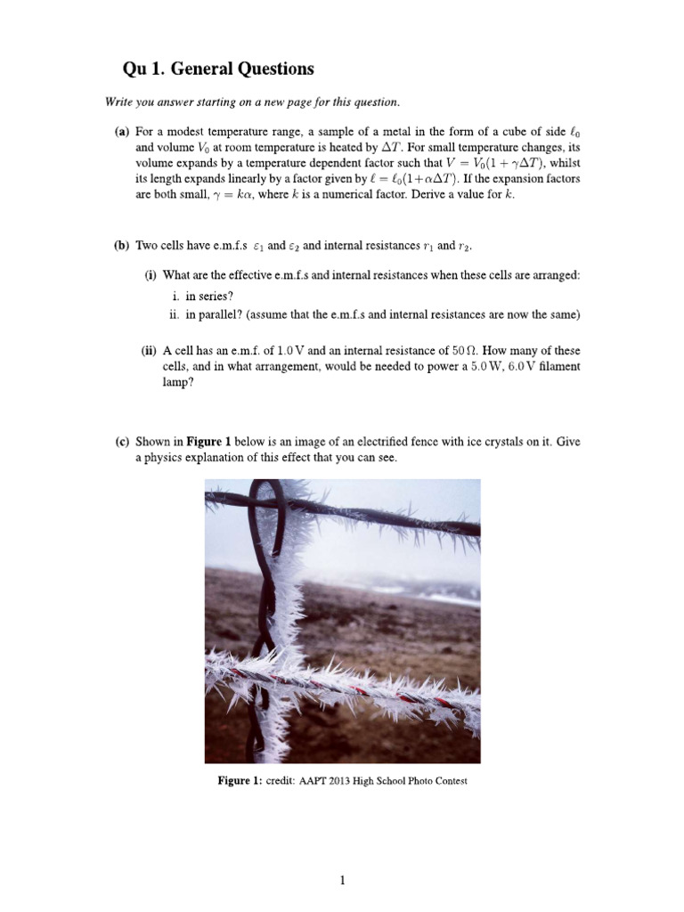 BPhO 2020 | PDF