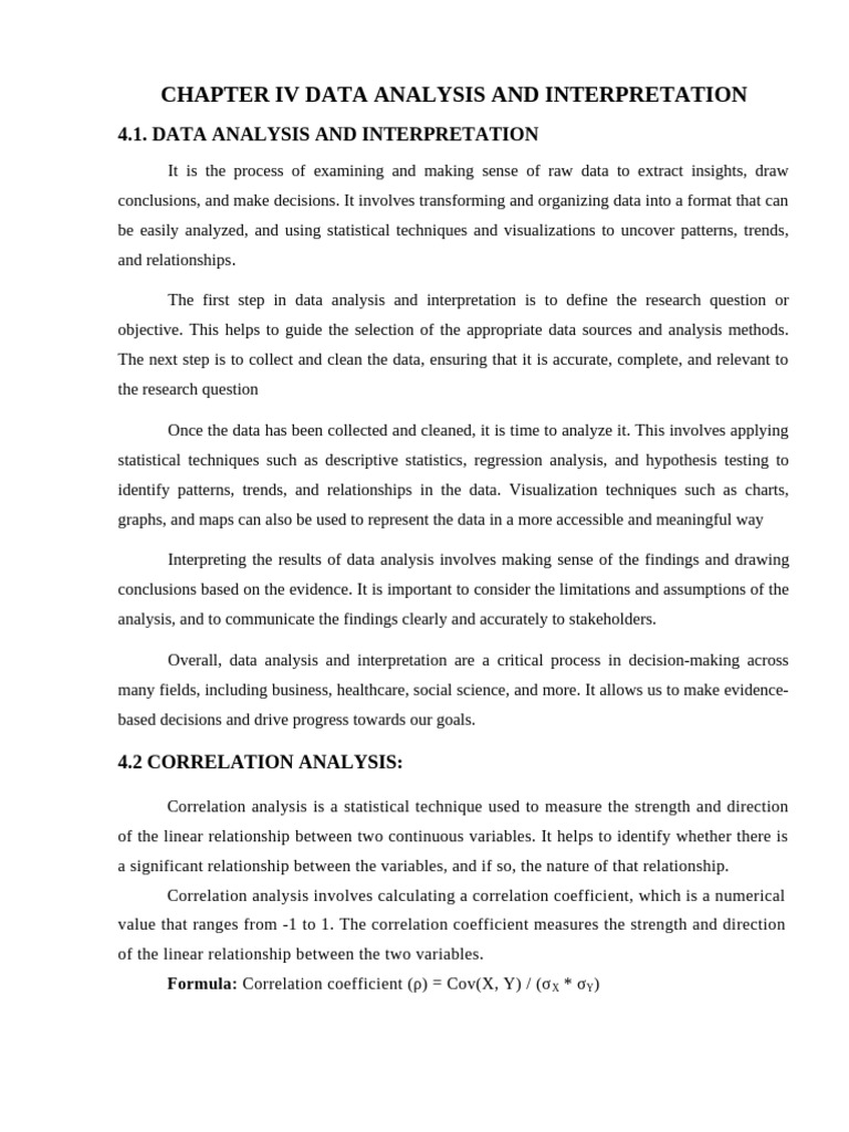 Data Analysis and Correlation Insights | PDF | Data Analysis | Statistics