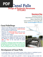 Canal Falls: Design and Types | PDF | Canal | Civil Engineering