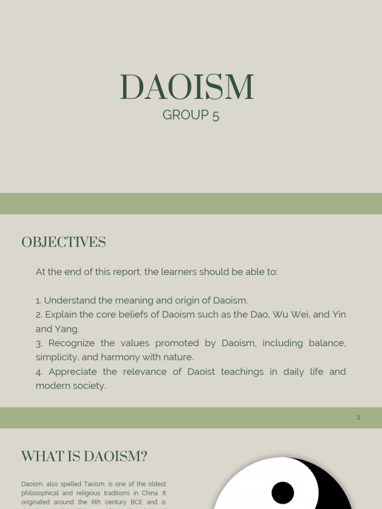 Understanding Daoism: Core Beliefs & Relevance | PDF | Tao | Laozi