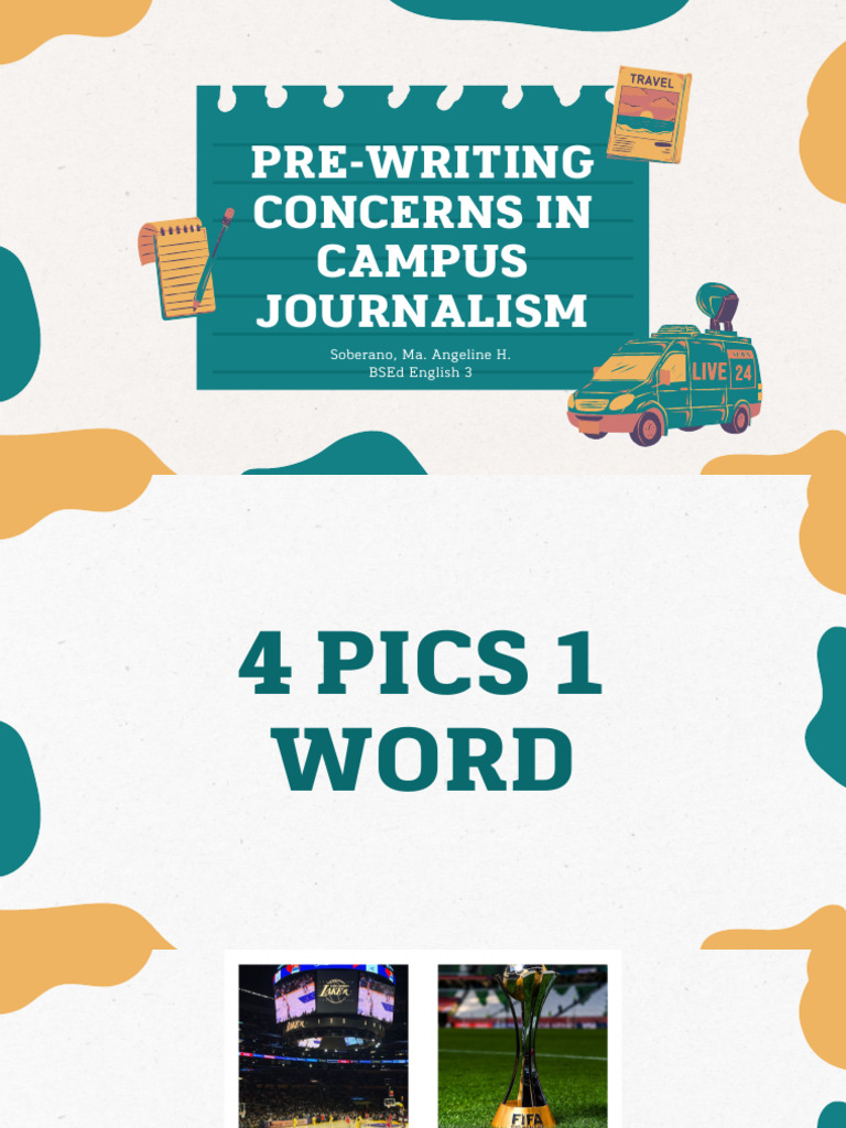 Campus Journalism Pre-Writing Guide | PDF | News | Journalism