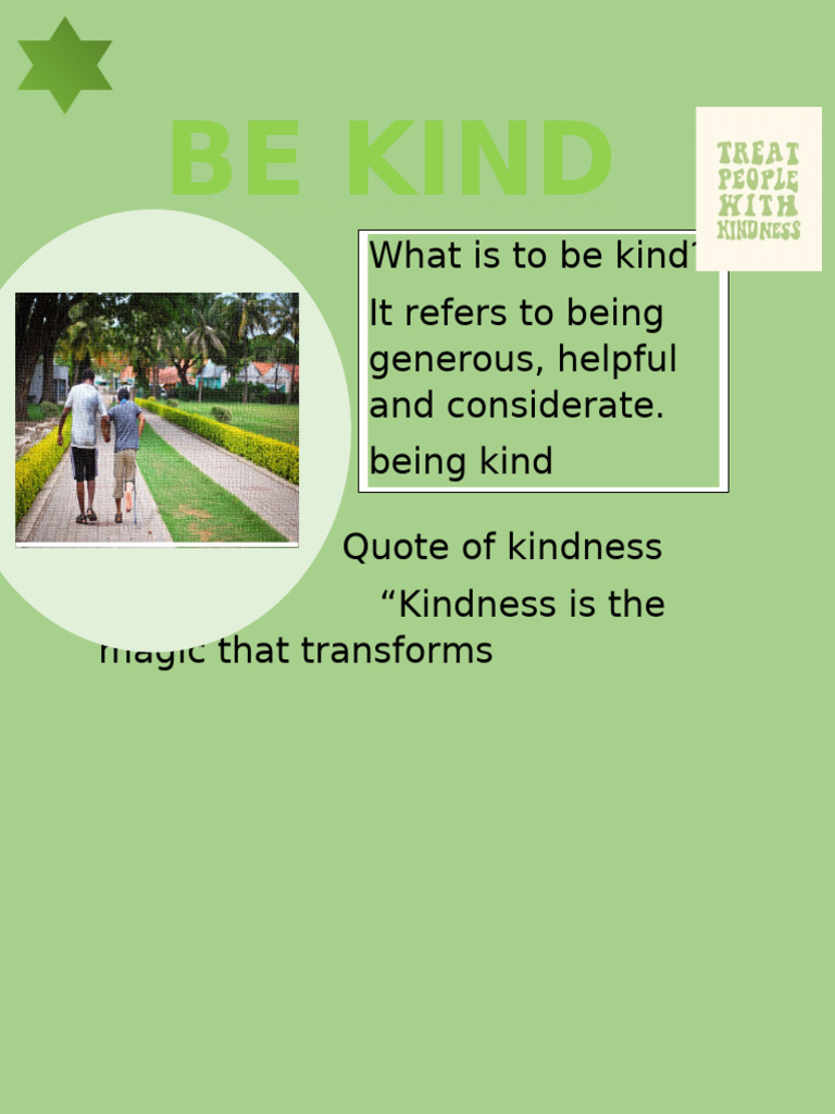 The Power of Kindness Explained | PDF