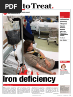 Calculating Iron Deficit with Ganzoni's Formula | PDF