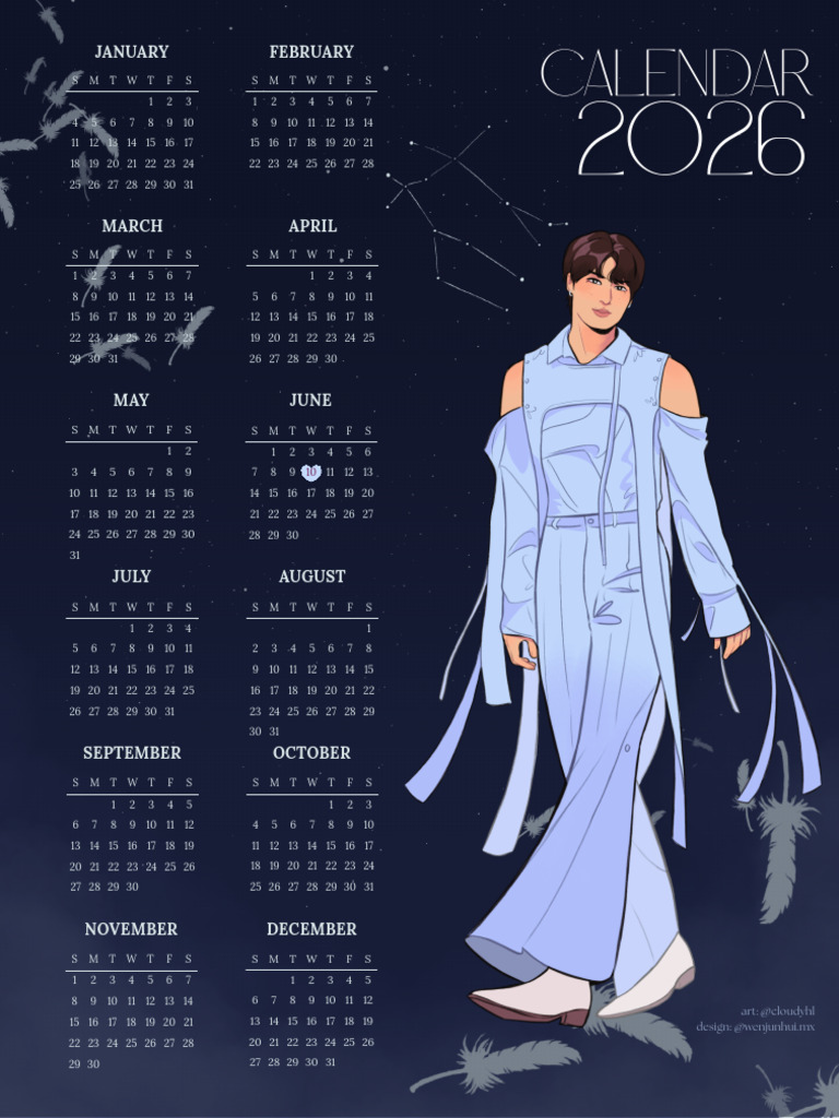2026 Yearly Calendar Layout | PDF