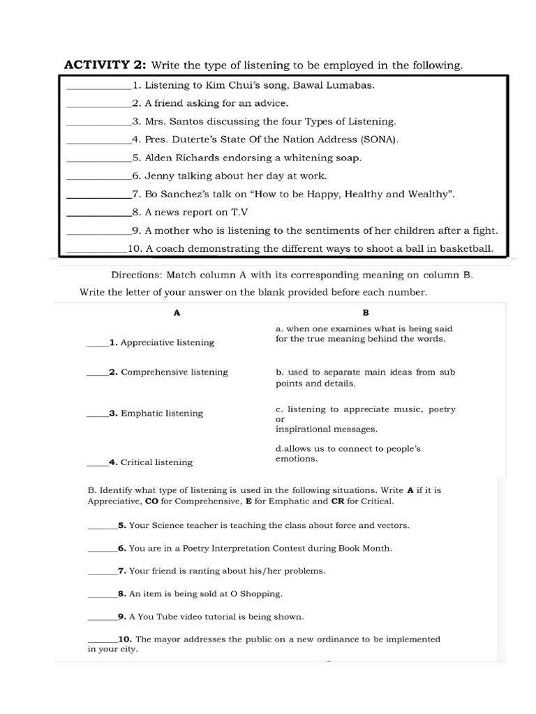 Analytical Problem Solving Activity Sheets | PDF