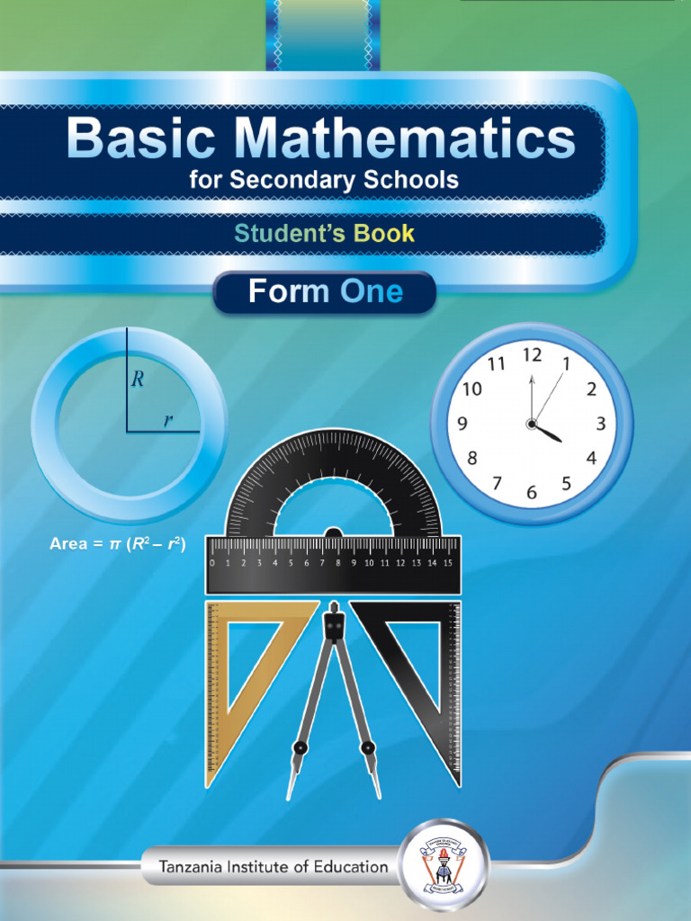 Basic Mathematics Form One Guide | PDF | Mathematics | Area