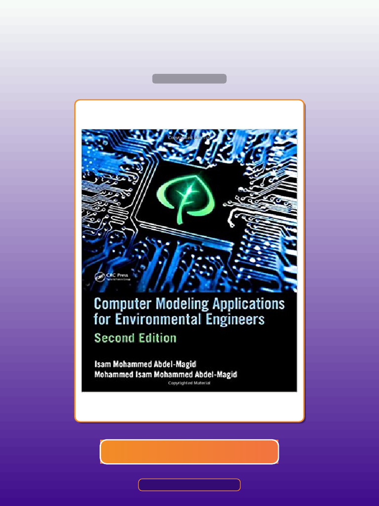Computer Modeling Applications for Environmental Engineers 2nd Ahmed E ...