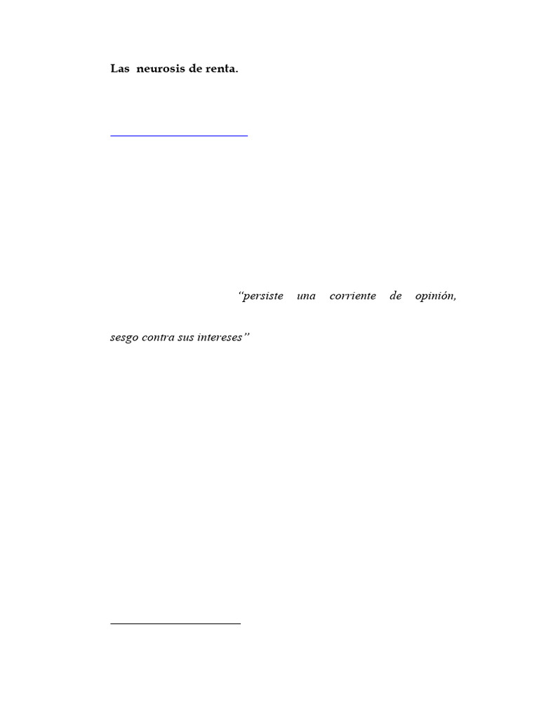 10. Neurosis de Renta. Dr. Navarro | PDF | Neurosis | Síndrome