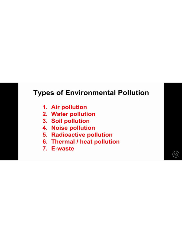 Environmental Pollution and Its Type.pdf | PDF