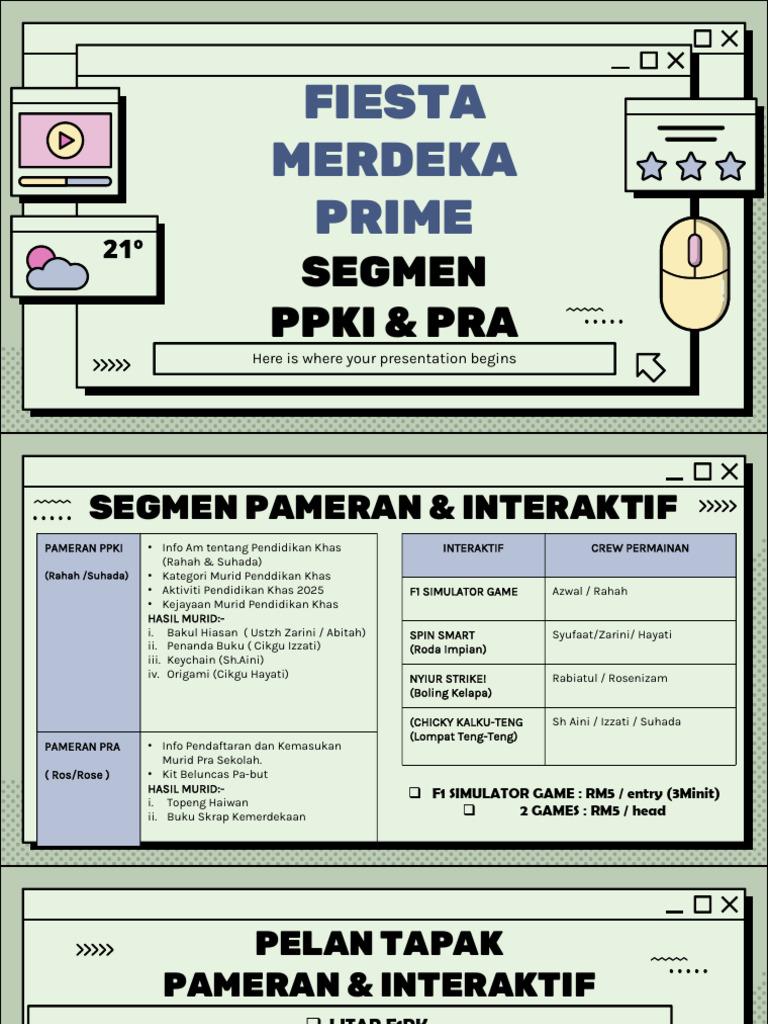 Slaid Fiesta Merdeka 2025 | PDF