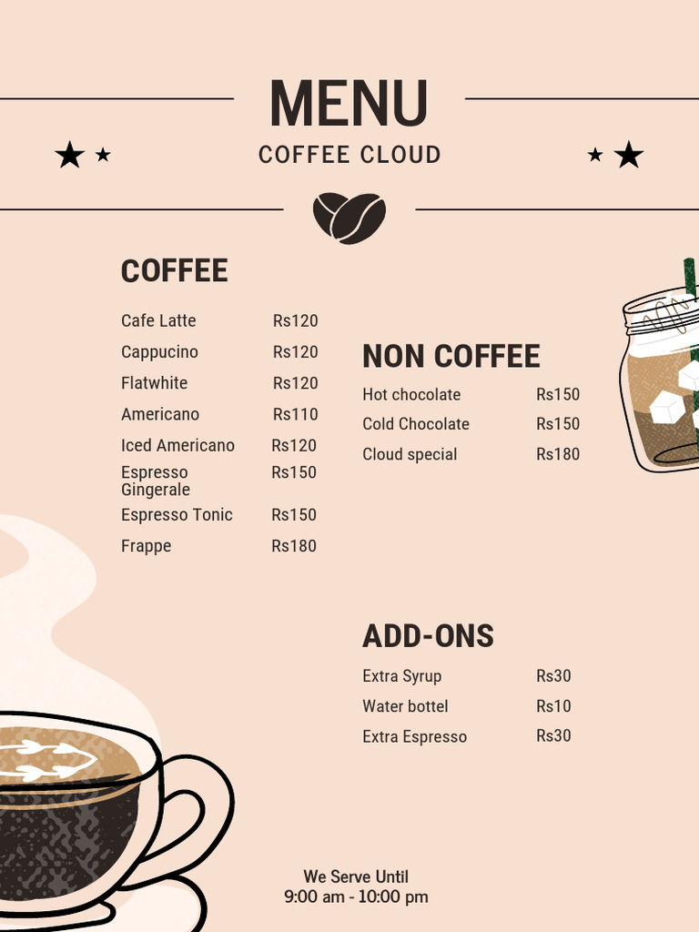 Brown Modern Illustrative Coffee Menu Template_20251026_022815_0000 | PDF