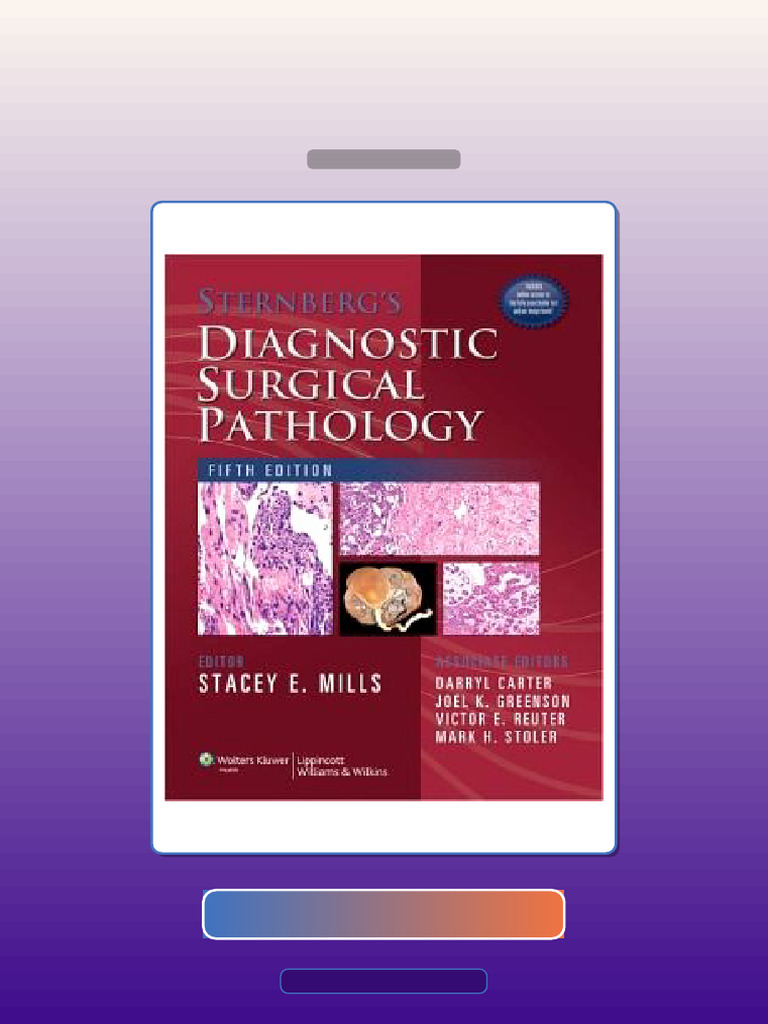 Sternbergs Diagnostic Surgical Pathology 5th Edition E-book Testbank ...