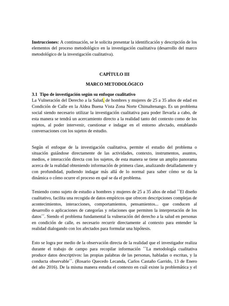 Medotodologico proyecto | PDF | Información | Muestreo (Estadísticas)