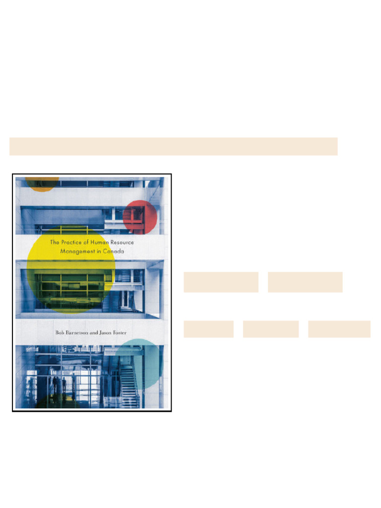 The Practice of Human Resource Management in Canada ebook formatted for all readers | PDF