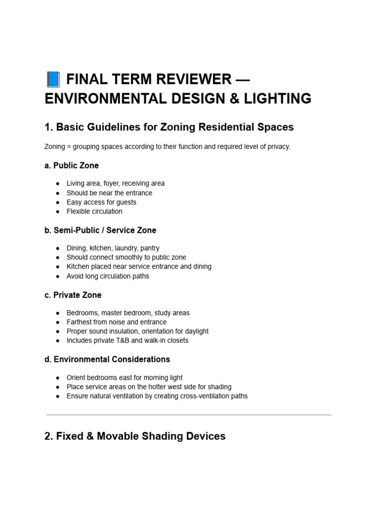 Finals Reviewer Tropical Design | PDF | Humidity | Solar Energy