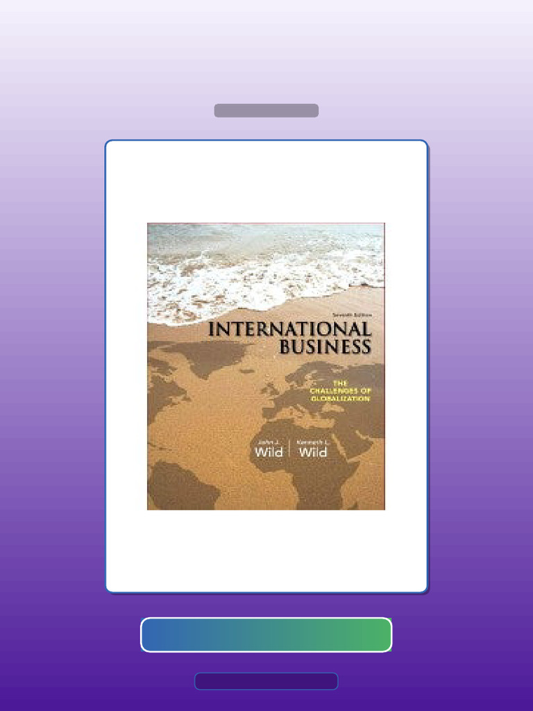 International Business the Challenges of Globalization Plus 2014 ...