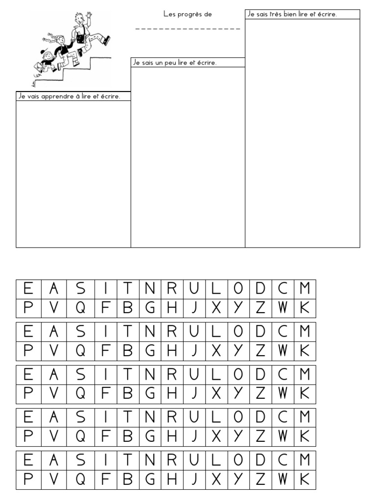 Progrès en lecture et écriture | PDF