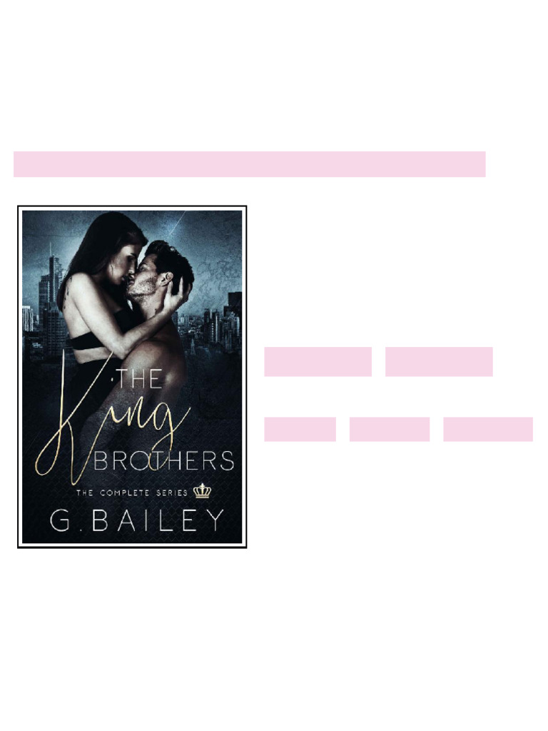 King Brothers: Books 1-5 ebook digital premium file | PDF