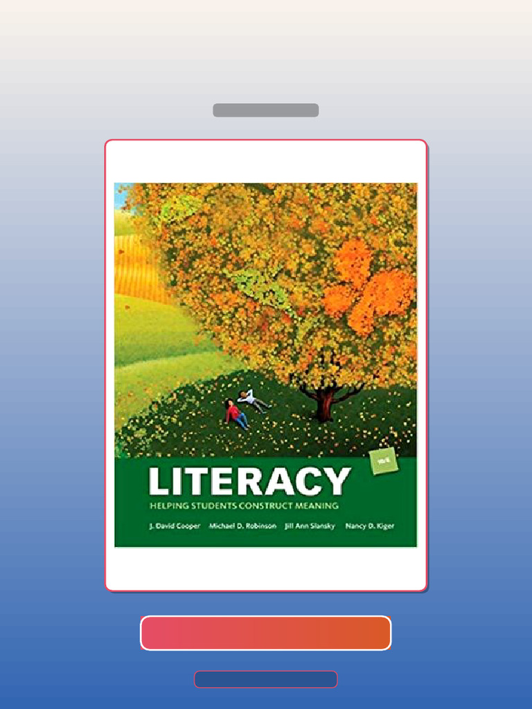 Literacy Helping Students Construct Meaning 10th Edition Cooper ISBN10 ...