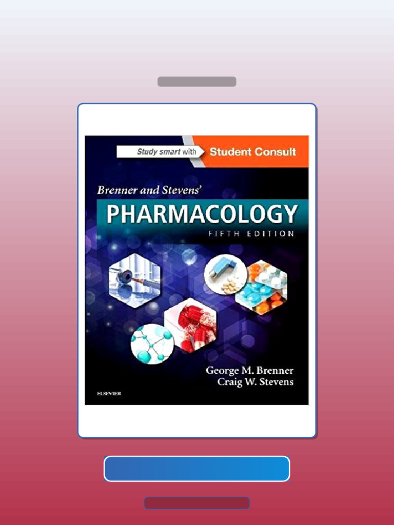 Brenner and Stevens Pharmacology 5th Edition by George M Brenner PhD ...