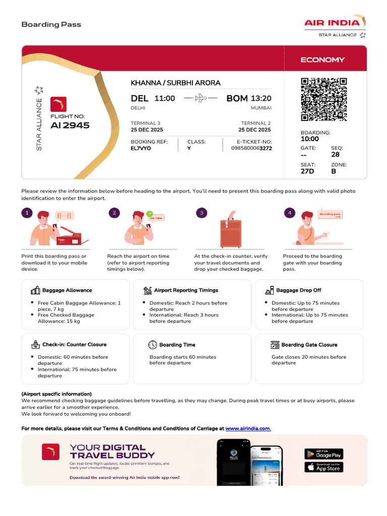 Boarding Pass-1-1-4 (1)-1-2 | PDF | Baggage