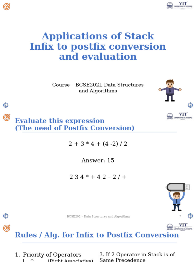 Infix to Postfix Conversion Guide | PDF | Mathematics | Computer ...