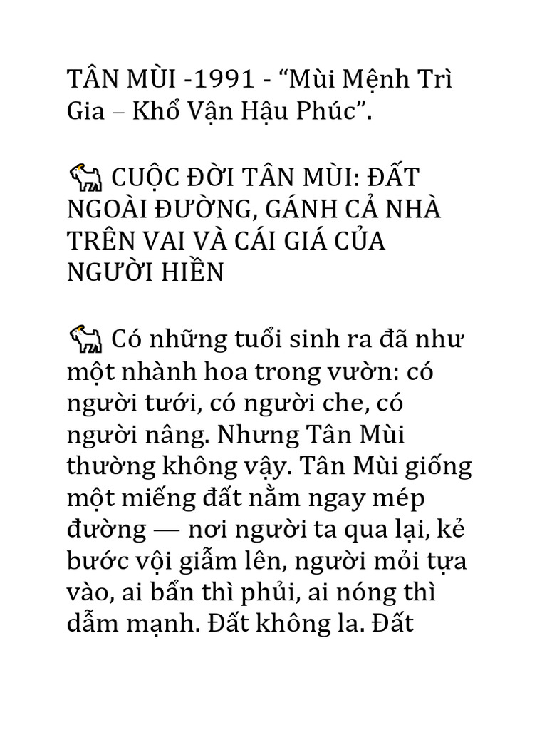 Tan Mui 1991 | PDF