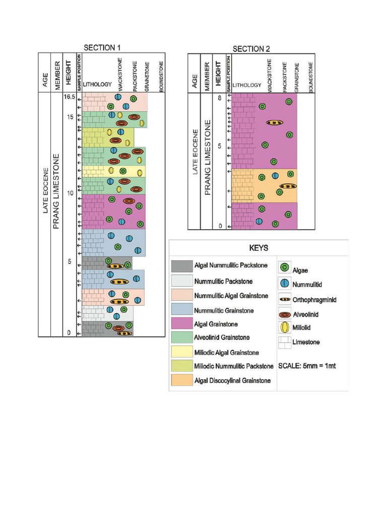 Lithology Diagram | PDF