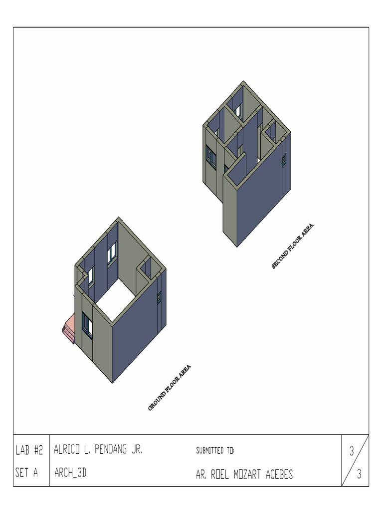 Cadd 322 3d_lab No2 Pendang,Alrico Jr.l1 | PDF