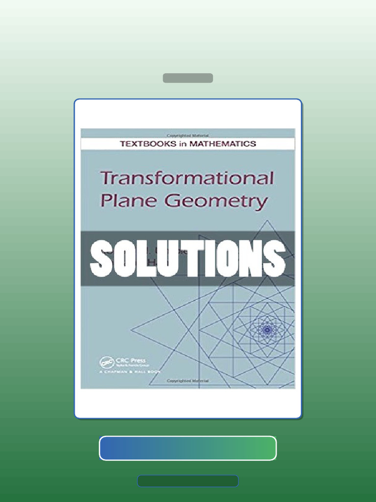 Transformational Plane Geometry 1 Ed Umble E-book Testbank Solutions ...