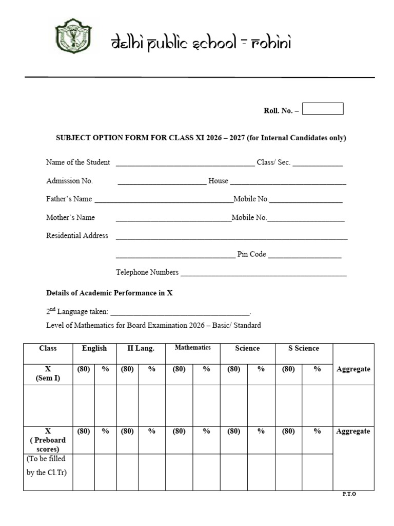 sub form | PDF
