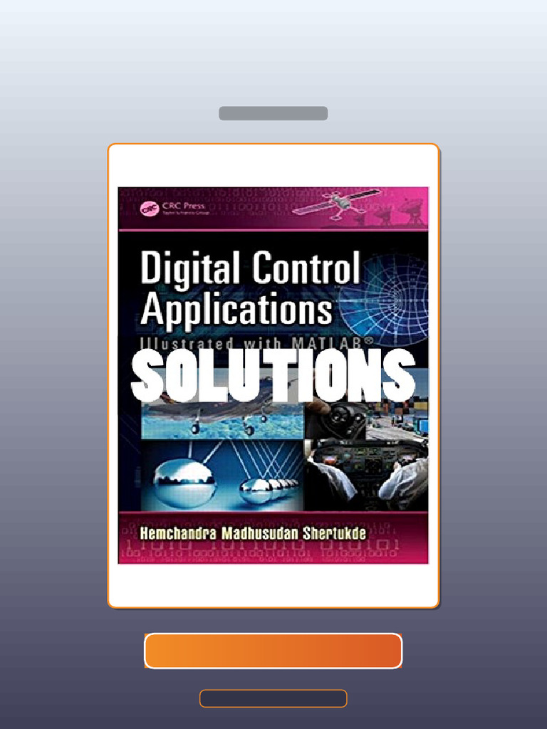 Digital Control Applications Illustrated With MATLAB 1 Ed Shertukde E ...