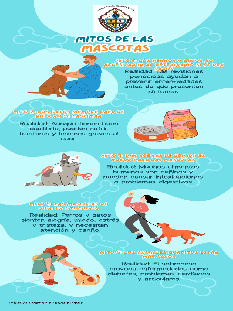Mitos Comunes sobre Mascotas Desmentidos | PDF