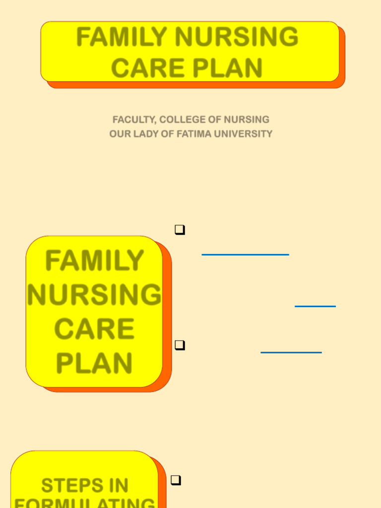 Family Nursing Care Plan FNCP | PDF | Nursing | Evaluation