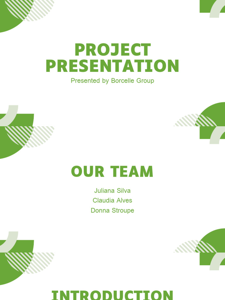Green Simple Project Presentation_20260125_142132_0000 | PDF