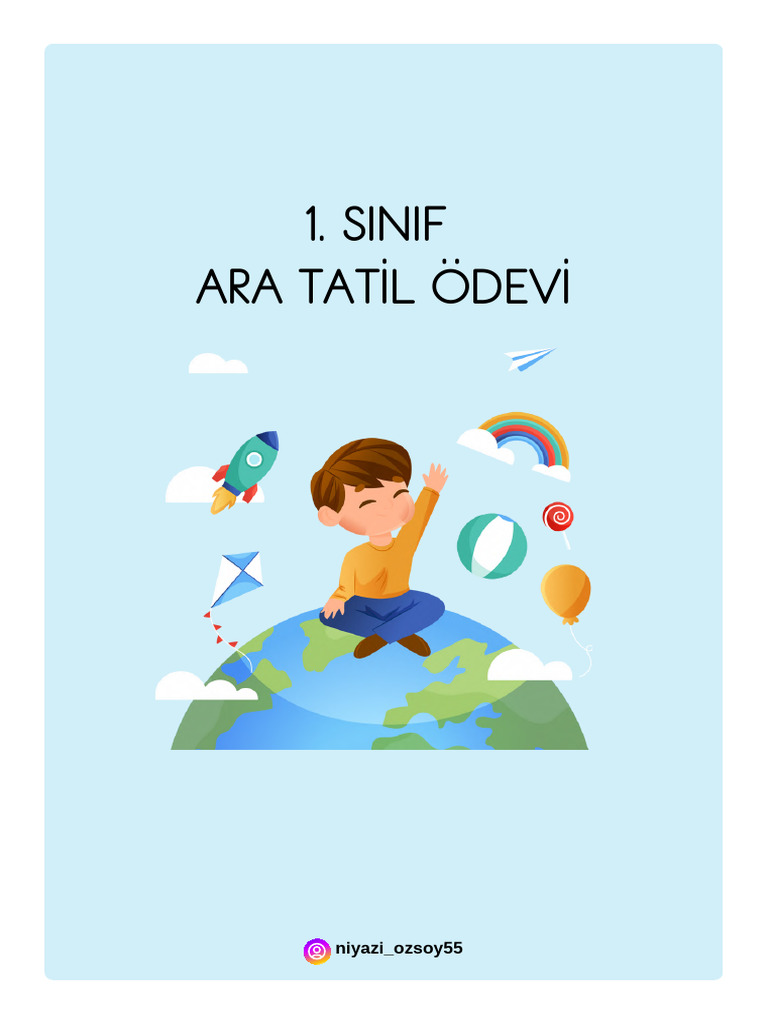 SINIF ARA TATIL ODEVI 1 1 - Compressed 1 | PDF