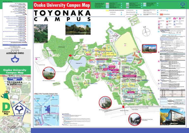 Toyonaka Map | PDF | Further Education