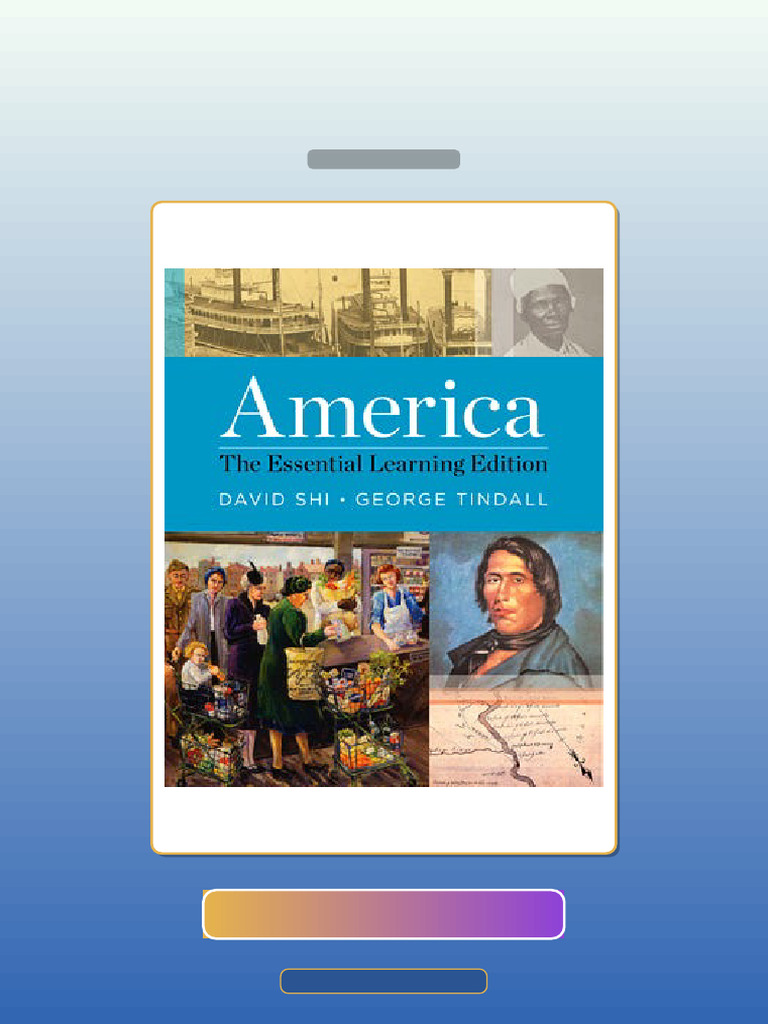 America the Essential Learning Edition David E Shi George Brown Tindall ...