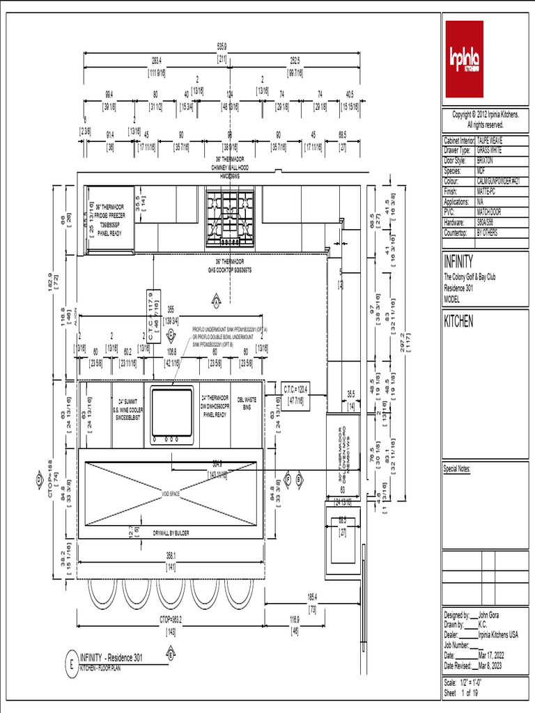 Final - Infinity Unit 301 Model_8MAR24 | PDF | Building Materials | Kitchen