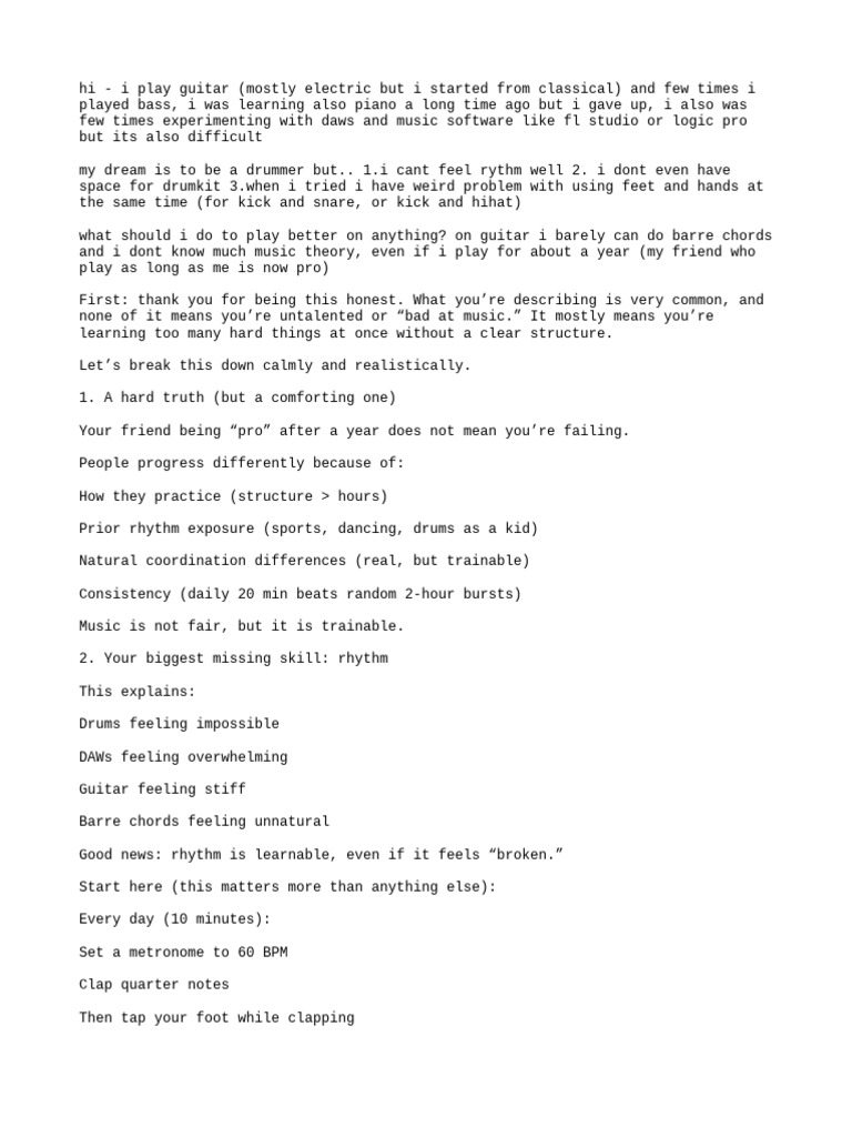 self improvement | PDF | Guitars | Irish Musical Instruments