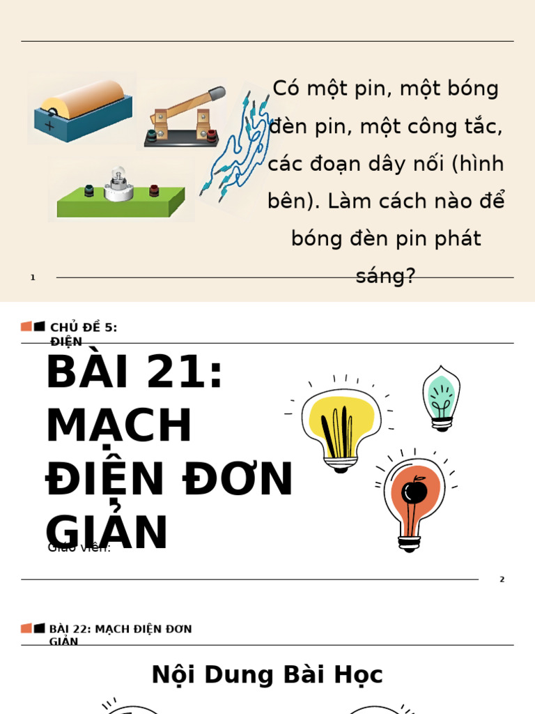 Bai 22 Mach Dien Don Gian 143202421 | PDF