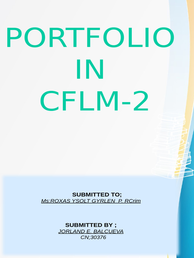 Balcueva Jorland Portfolio Cflm 2 | PDF